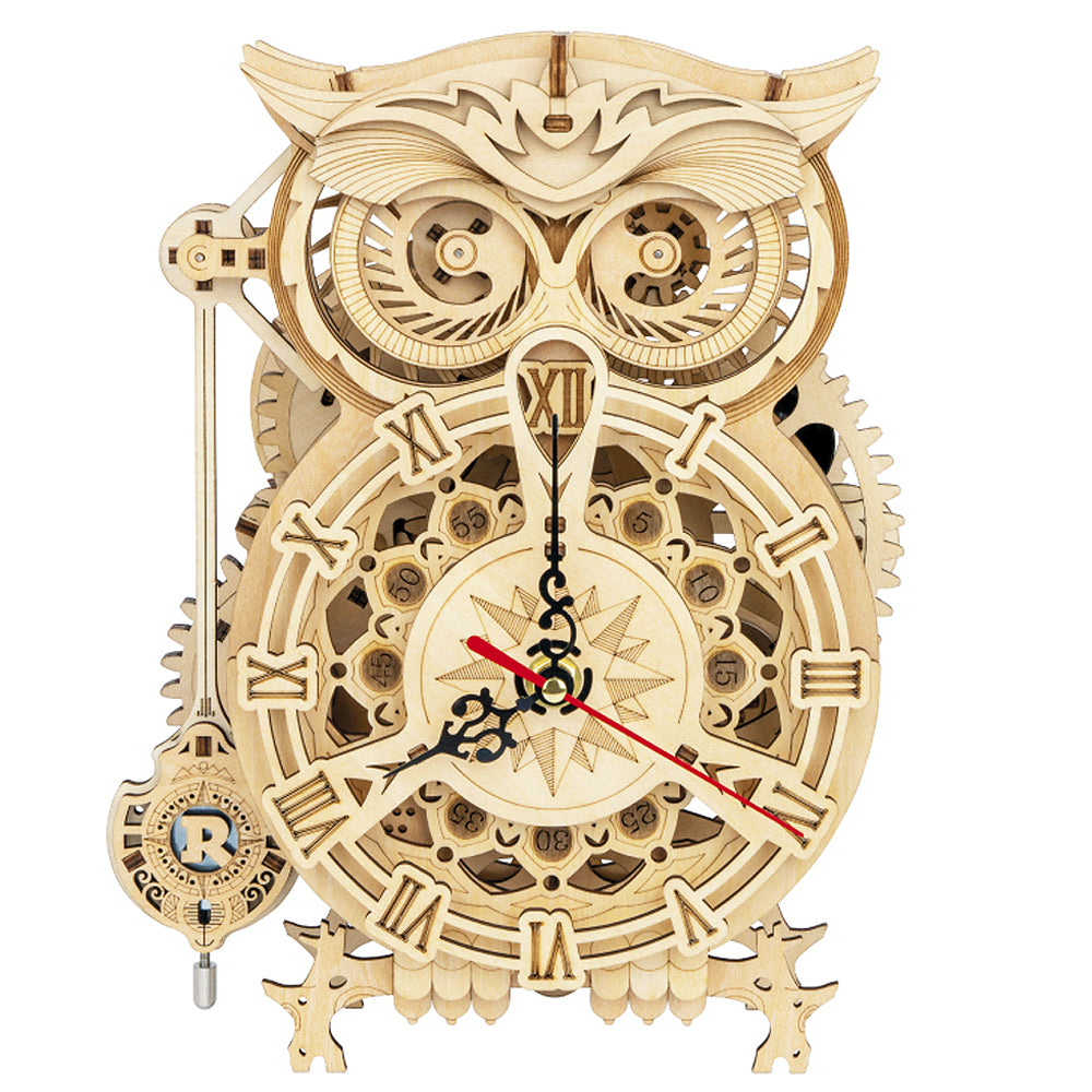 Owl Pendulum Clock Kit – Puralty